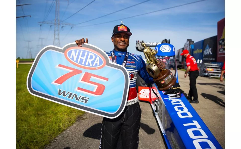 Brown Scores Milestone NHRA Win | Toyota Racing