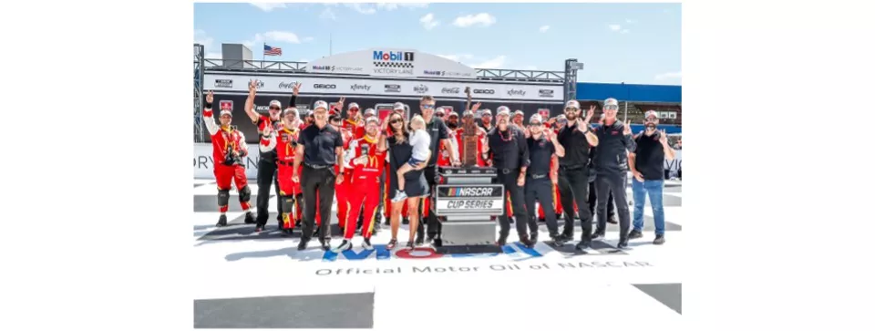 Reddick Delivers Heritage Trophy to Toyota with Michigan Win | Toyota ...