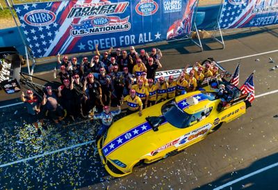 Toyota sweeps U.S. Nationals for second straight season