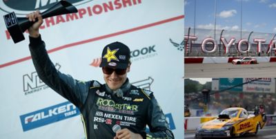 Corolla Captures First FD Win, Third in NASCAR, NHRA