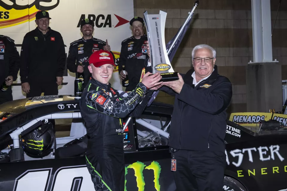 Dominate performance for Toyota’s young stars in the ARCA Menards Series