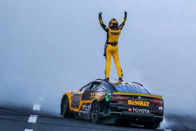 Christopher Bell Scores Walk Off Win at the Charlotte Roval