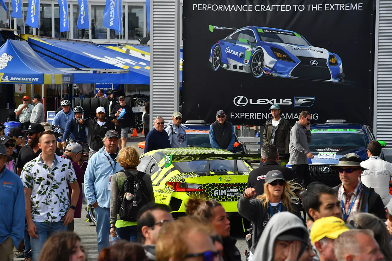 Lexus Celebrates 30th Anniversary at Laguna Seca | Lexus Motorsports