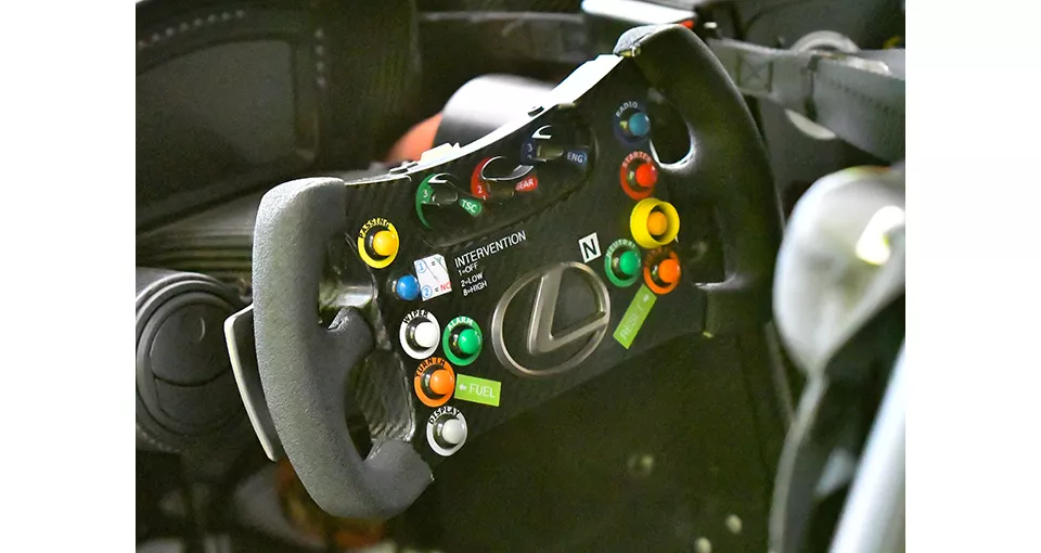 Driver Personalization Inside the Lexus RC F GT3