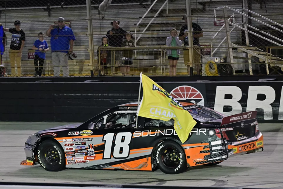 Toyota driver William Sawalich earns first ARCA championship