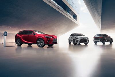 Lexus hybrid electric range store