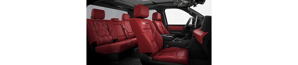 Tour virtual del interior Toyota Tundra 2025